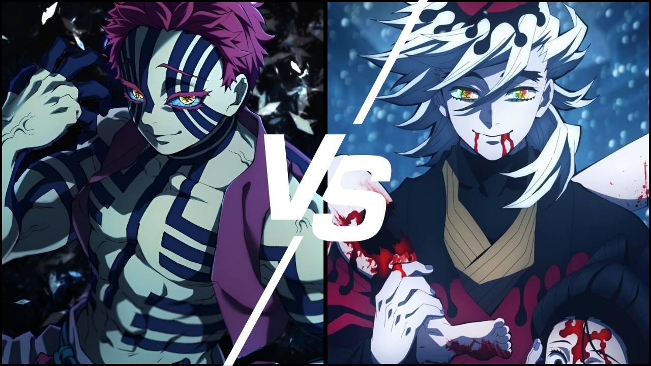Akaza Vs Doma | Demon Slayer: Infinity Castle Arc | Demon Slayer Fan ...