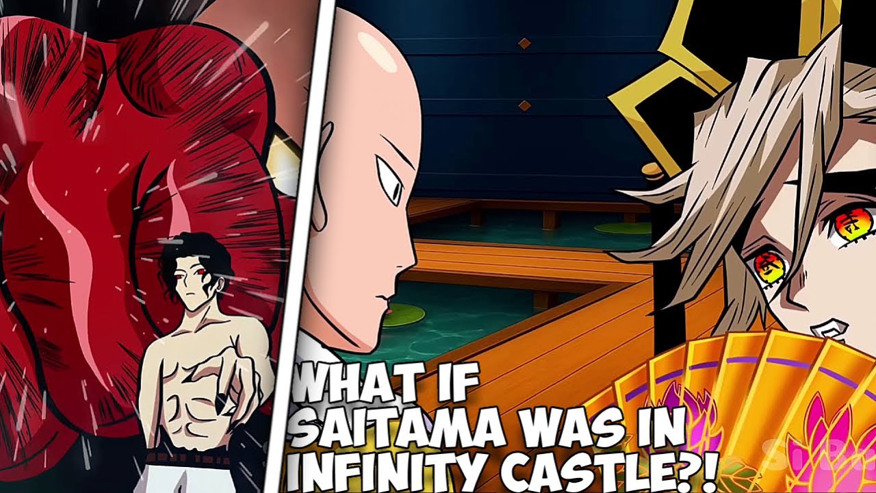 SAITAMA JUST SOLO’D MUZAN & Doma!? | If Saitama Was In Demon Slayer Infinity Castle Reaction ...