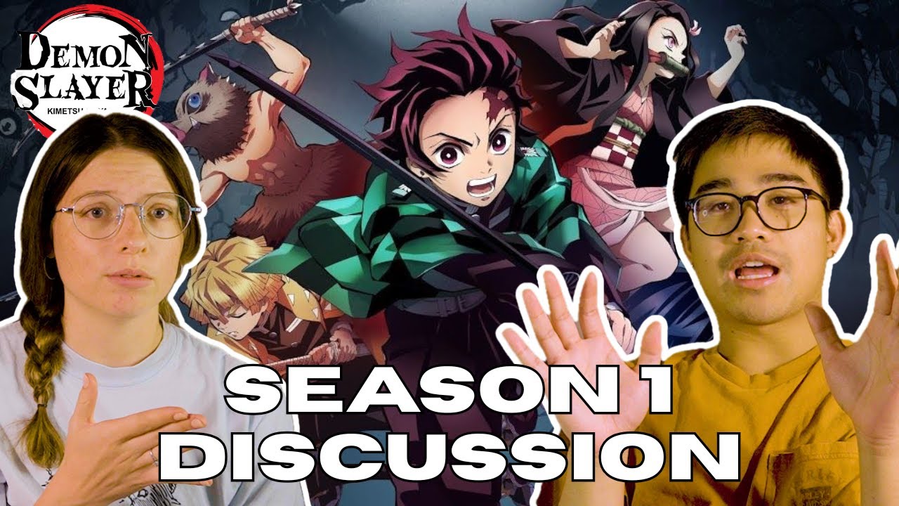 WE FINALLY FINISHED SEASON 1 OF DEMON SLAYER | Here are our thoughts ...